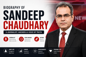 Sandeep Chaudhary Biography, Age, Career, Wife, Journalism & Net Worth